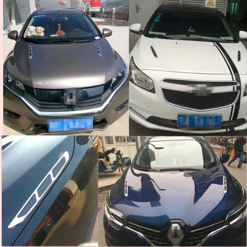 2017 NEW CAR engine cover Stickers FOR toyota rav4 citroen saxo golf vw ...