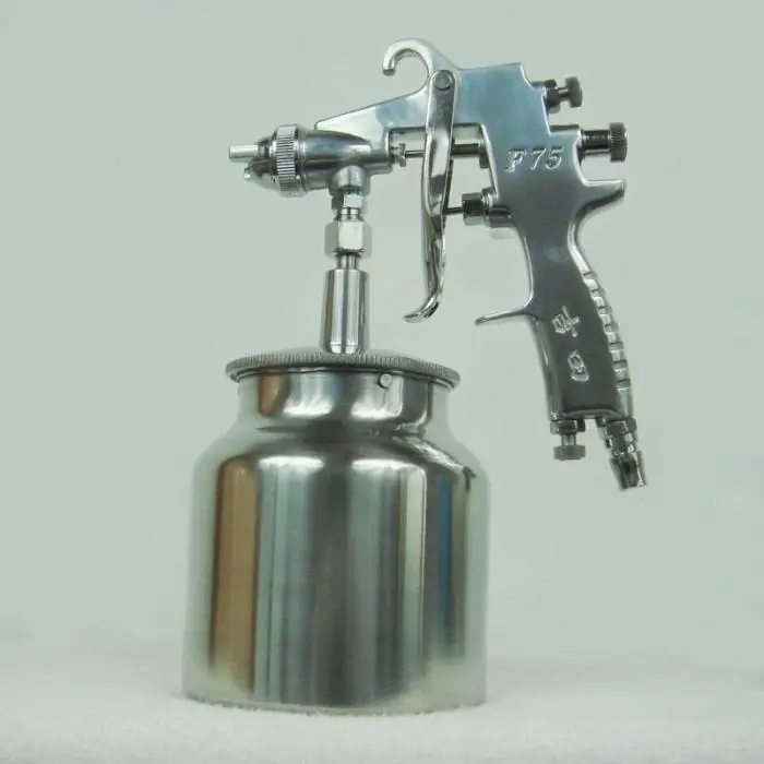 Brand Pneumatic Tools Practical New F 75s Spray Gun Under The Pot Paint ...