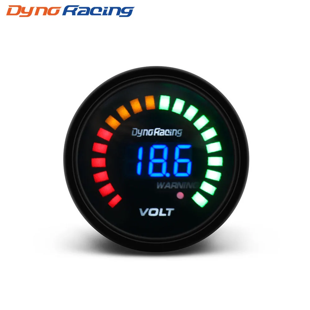 Dynoracing-2-pollici-52mm-12V-voltmetro-digitale-per-auto-voltmetro-20 ...