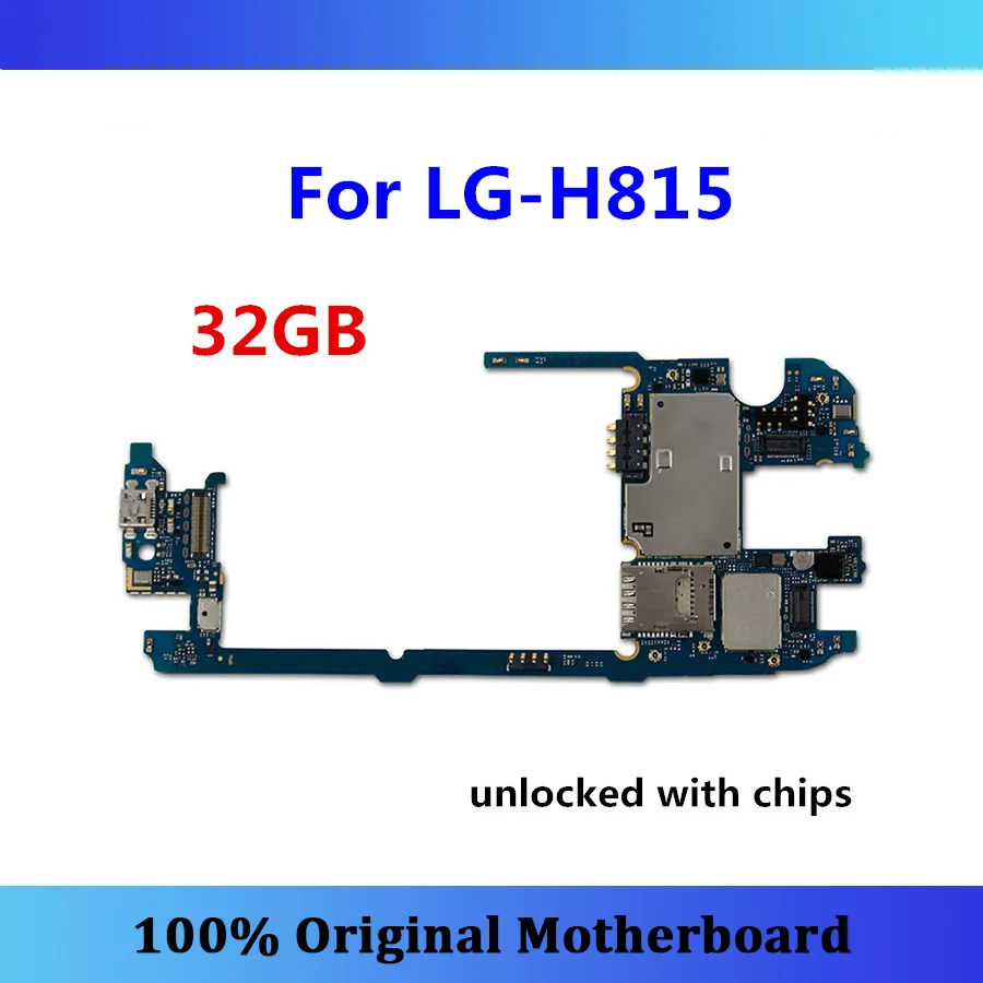 Разблокирована для LG G4 H815 материнская плата 32 Гб с полным чипом ...