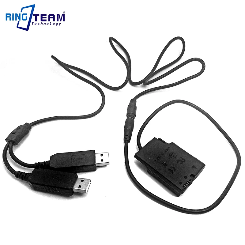 DC-5V-Dual-USB-Cable-EN-EL14-EP-5A-Coupler-for-Nikon-P7700-P7100-P7000 ...