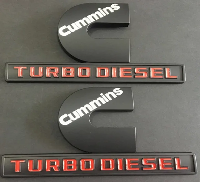 Cummins Turbo Diesel Badge