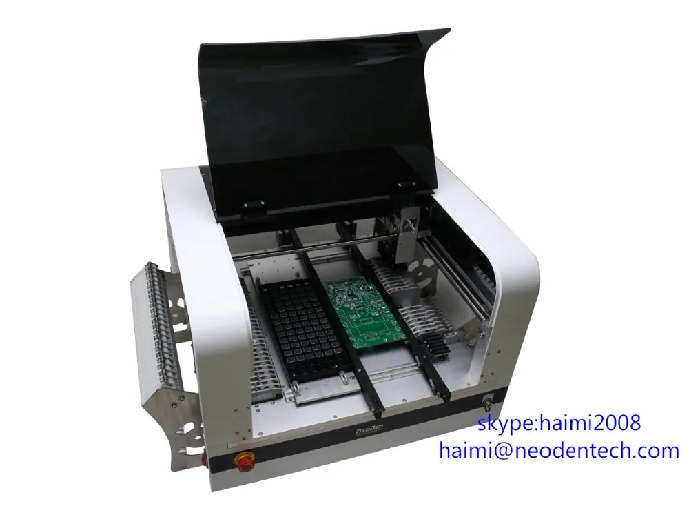 high accuracy chip mounter,automatic desktop smt line NeoDen4,13 tape ...