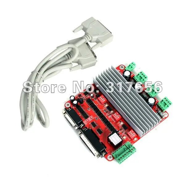Free ship by DHL,EMS,FEDEX, CNC TB6560 3 Axis Stepper Motor Driver Controller Board with Cable ...