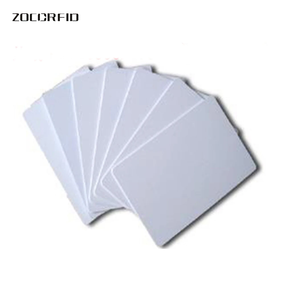 100-pcs-White-NFC-Smart-Card-Tag-For-IC-13-56MHz-RFID-Readable-Writable ...