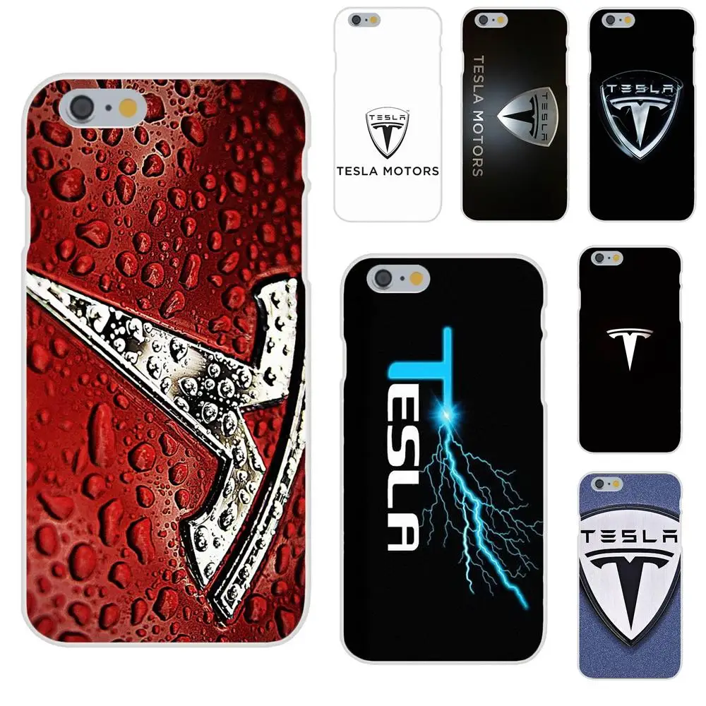 De silicona suave TPU Capa Logo de Tesla para Huawei P7 P8 P9 P10 P20 ...