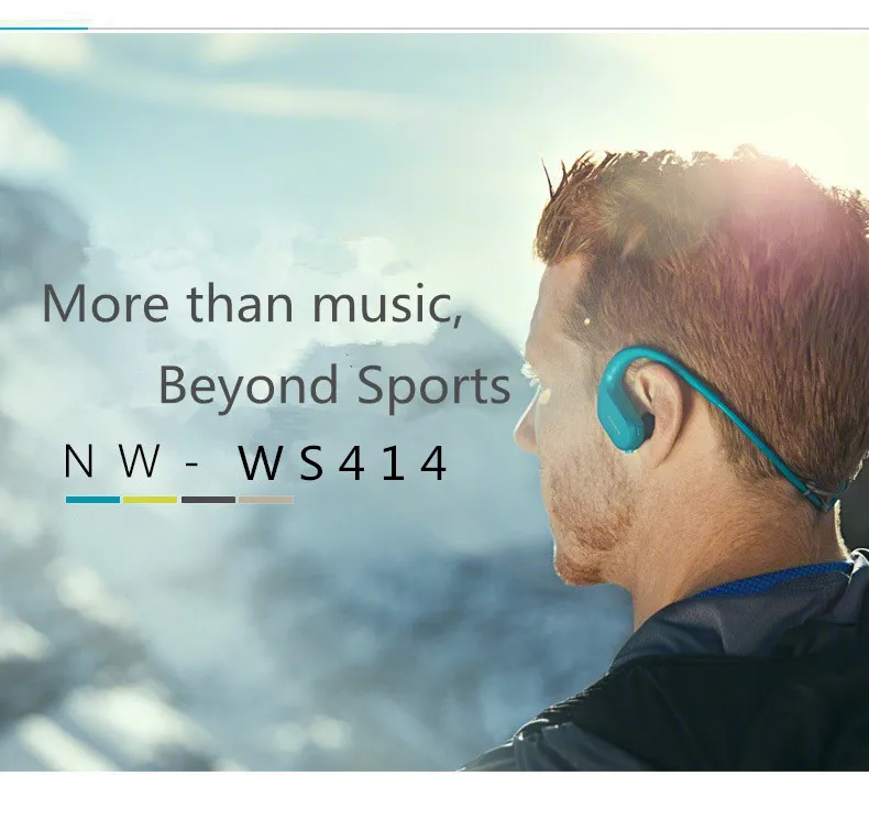 Sony Nw-ws414 Sony Ws414 Waterproof All-in-one Mp3 Player Walkman Nw ...