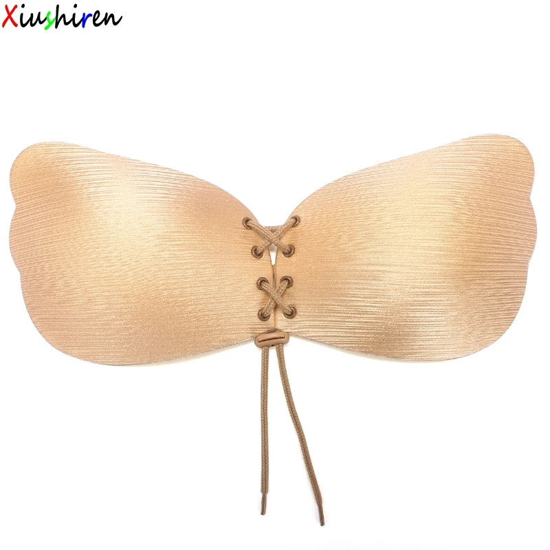 XIUSHIREN 100pcs/lot Push Up BH Drawing nylon material pull rope chest ...