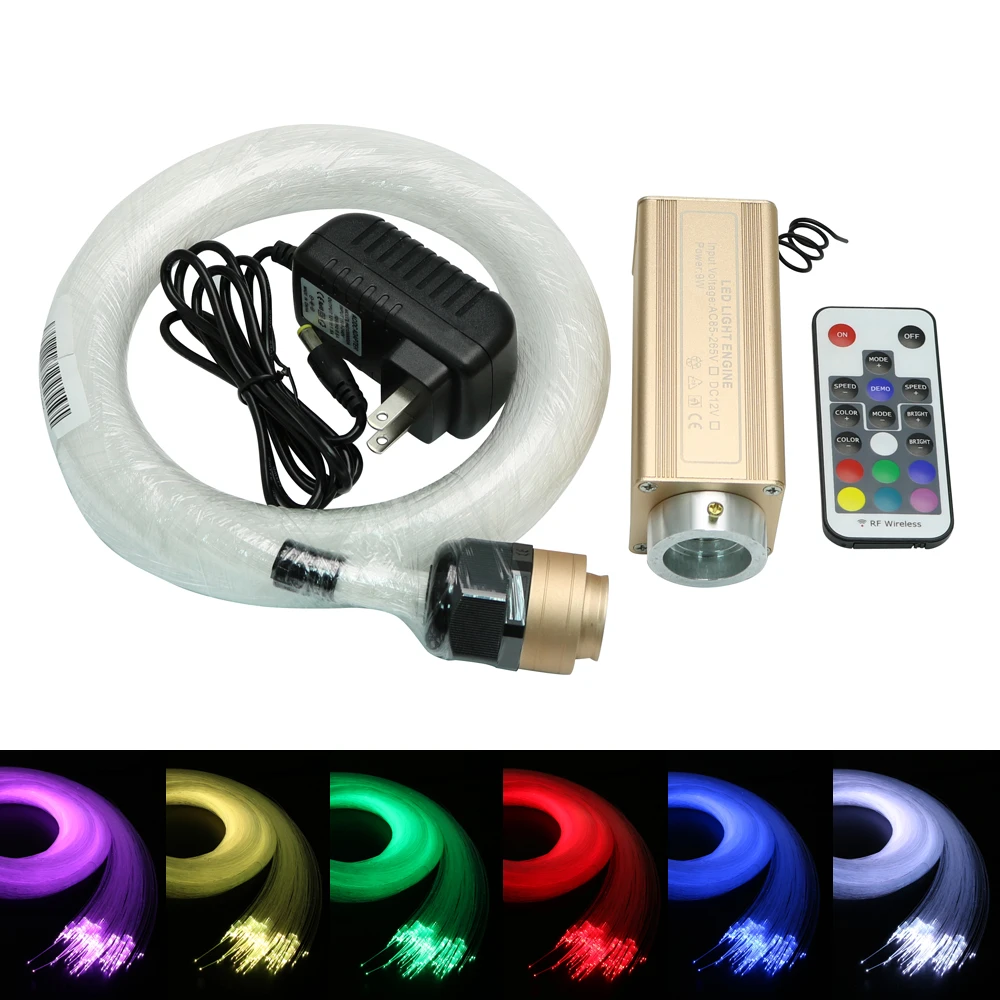 Rgb Led Fiber Optic Star Ceiling Light Kit at Rita Ware blog