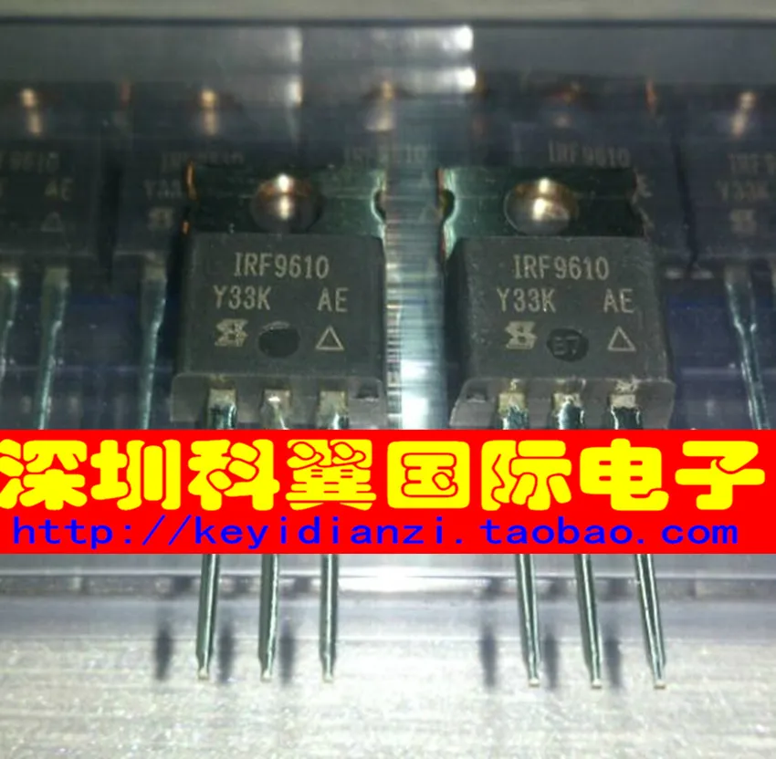 5pcs/lot IRF9610 IRF9610PBF (200V 1.8A) TO 220 new original|lot glasses ...