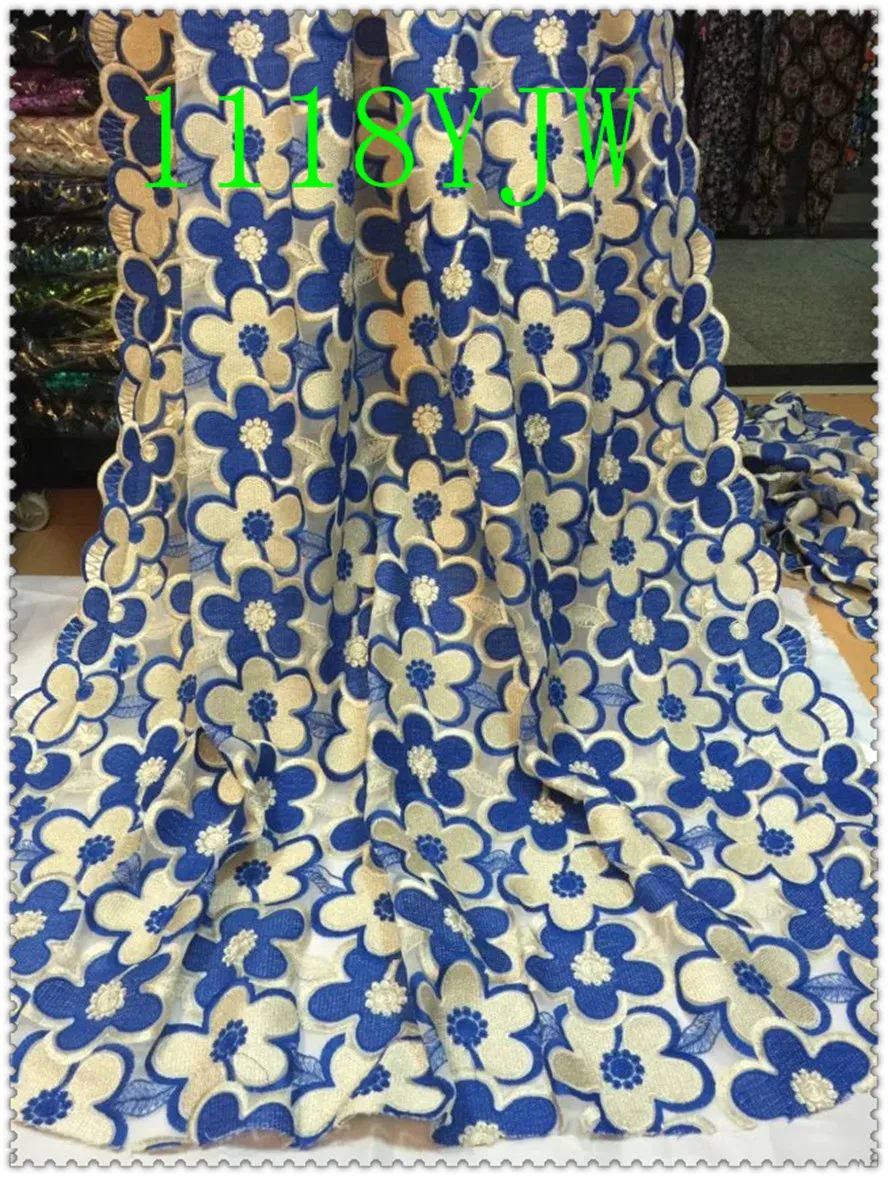 Linhas de ouro tecido de Renda Líquida Francês Africano De Alta ...