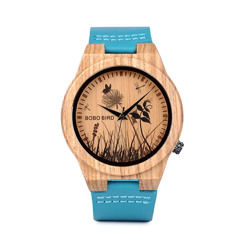 Wooden Lifelike Print Dial Face Watches | Muduh Collection