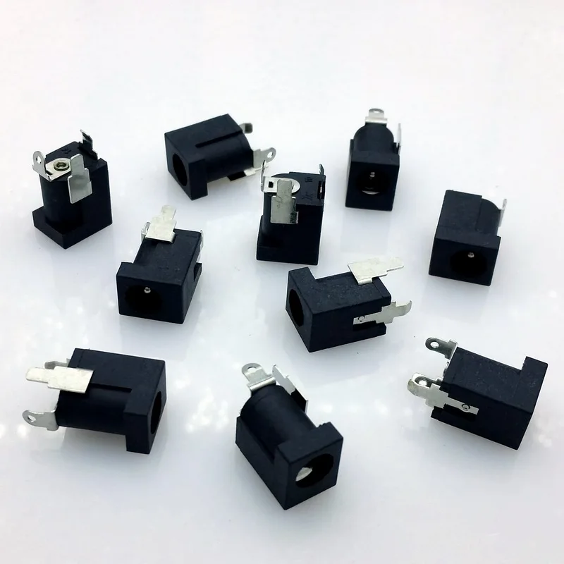 Aliexpress.com : Buy 10Pcs vertical type DC Power Socket Connector 5 ...