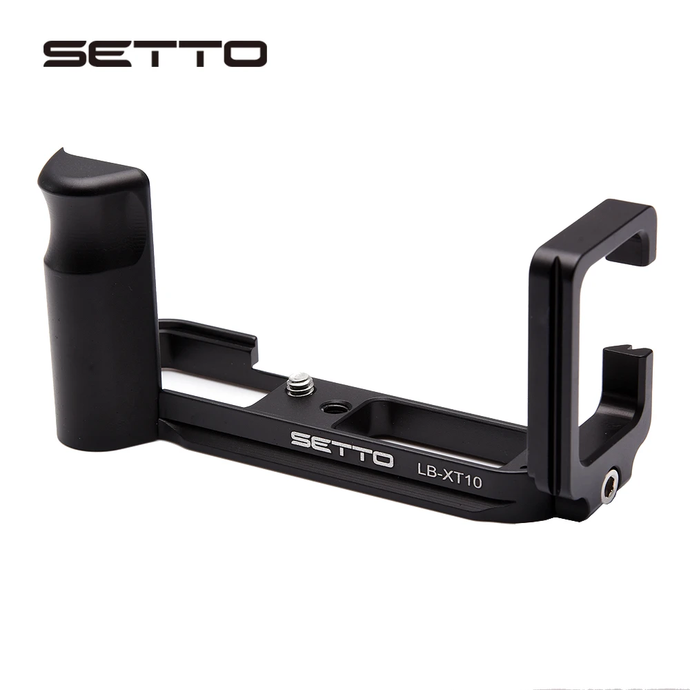 Pro Vertical L Type Bracket Tripod Quick Release Plate Base Grip Handle ...