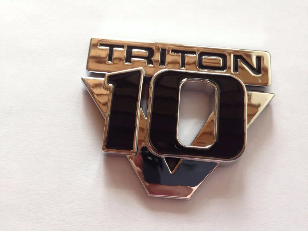 Nuevo emblema cromado de TRITON V10|emblem| - AliExpress
