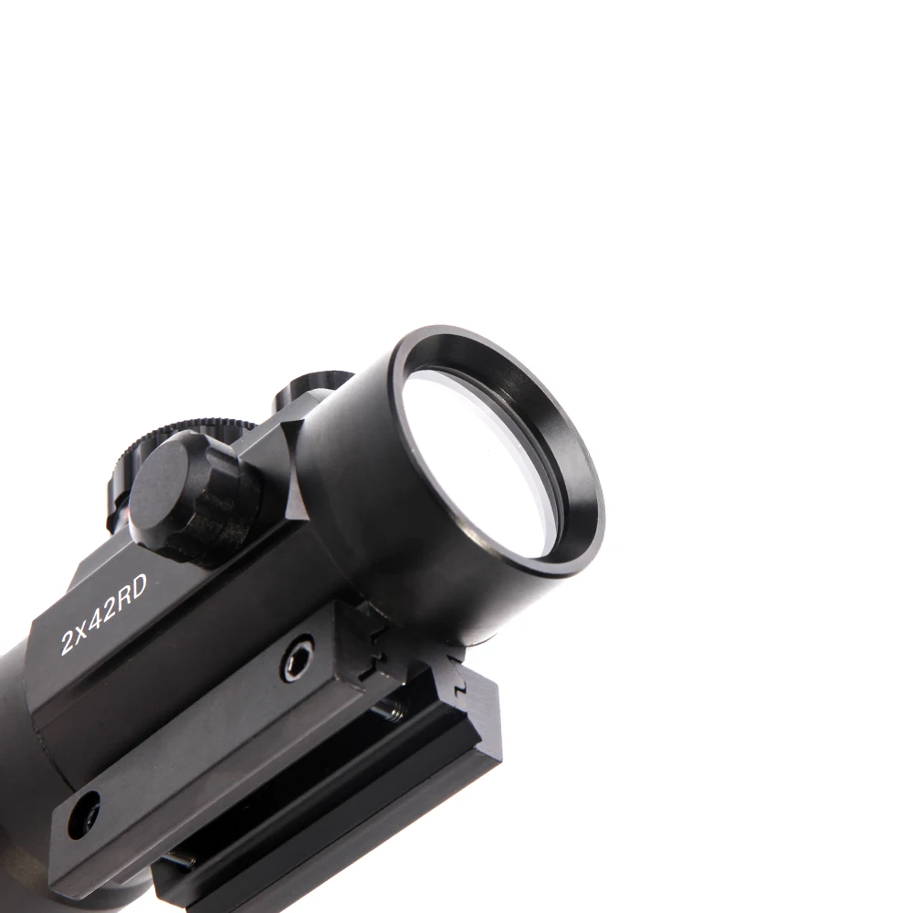 LUGER 2x42 Red Green Cross Sight Airsoft Rifle Hunting Scope ...