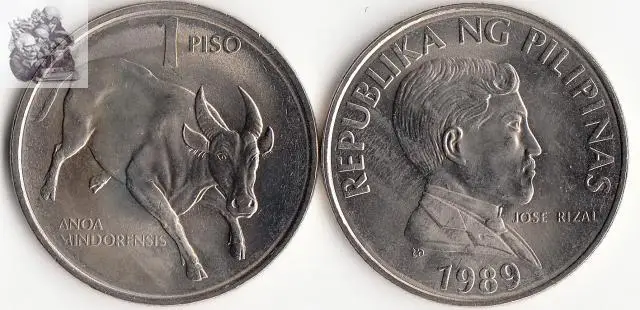 Philippines 1 Peso Cents Coin 1989 Edition Asia 100 Real And Original philippines-1-peso-cents-coin-1989-edition-asia-100-real-and-original