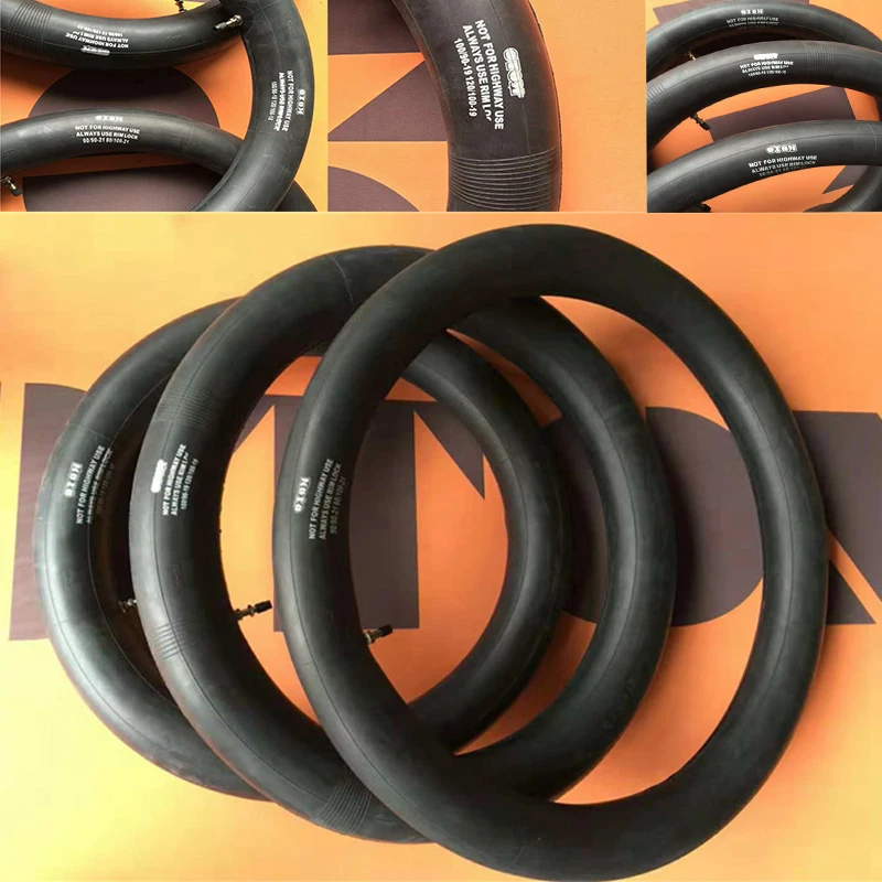 Motorcycle Butyl Rubber Inner Tube de La Motocicleta Pulgadas Dirt Bike 80/100-21 120/100/90-19 ...