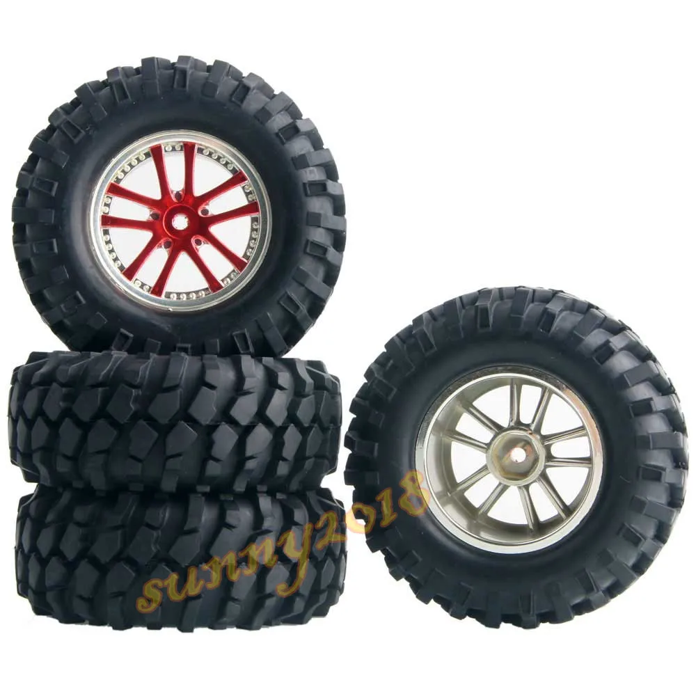 4pcs 1.9 inch 96MM simulation climbing tires Wheels, D90 F350 SCX10 ...