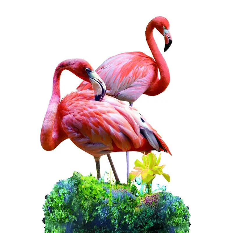 Diamond Painting Flamingo Cross Stitch DIY 3D Diamond Embroidery ...