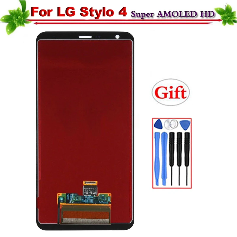 100% testado para LG Q Stylo 4 LCD Screen Display LCD Digitador ...