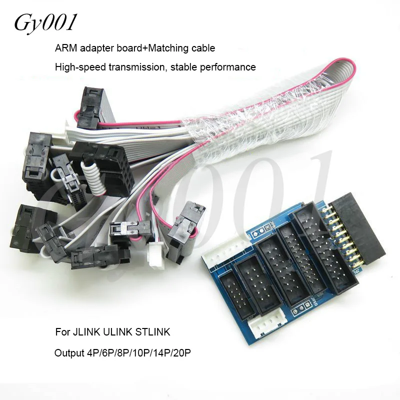 Jlink Adapter Board Supports Jtag Swd Stm32 Jlink V8 V9 Ulink Stlink ...