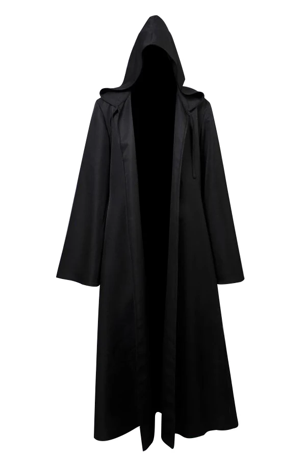 Movies & TV Star Wars Darth Vader Black Jedi Cloak Cosplay Costume ...