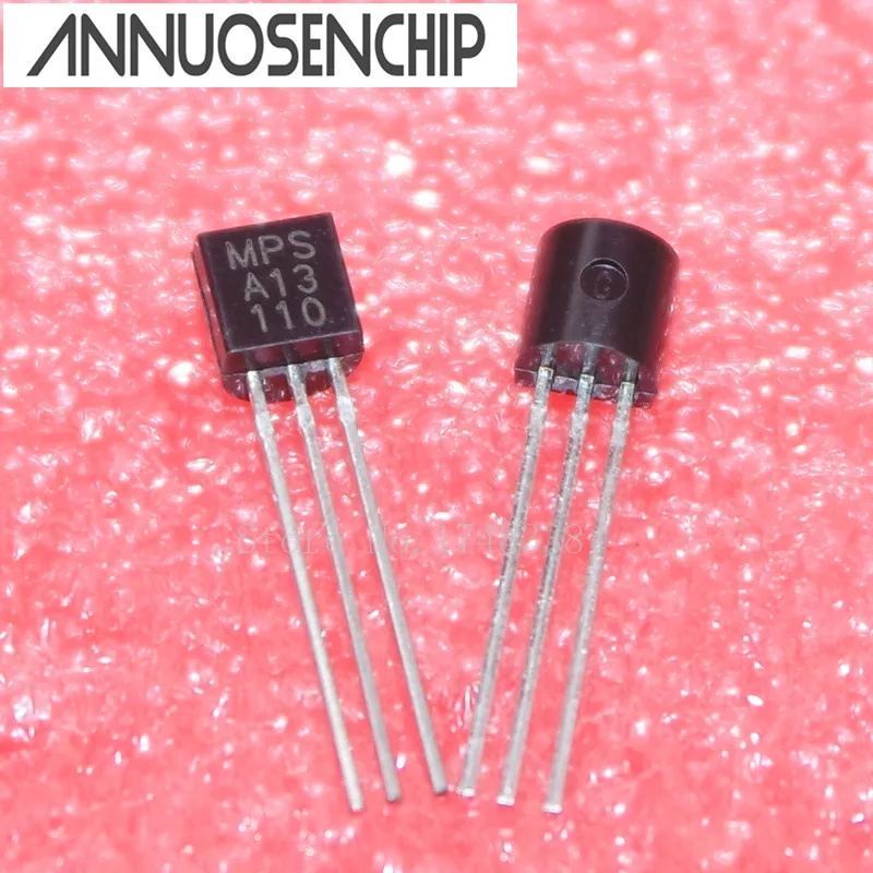 100PCS MPSA13 NPN 0.5A/30V TO 92 Darlington Transistor NEW|transistor ...