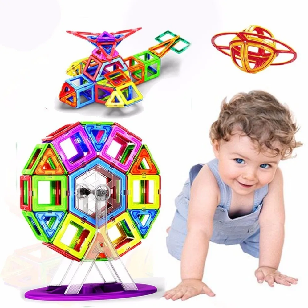 Mylitdear Toy 45PCS Kids Toys Plastic Educational Toys Magic Magnet ...