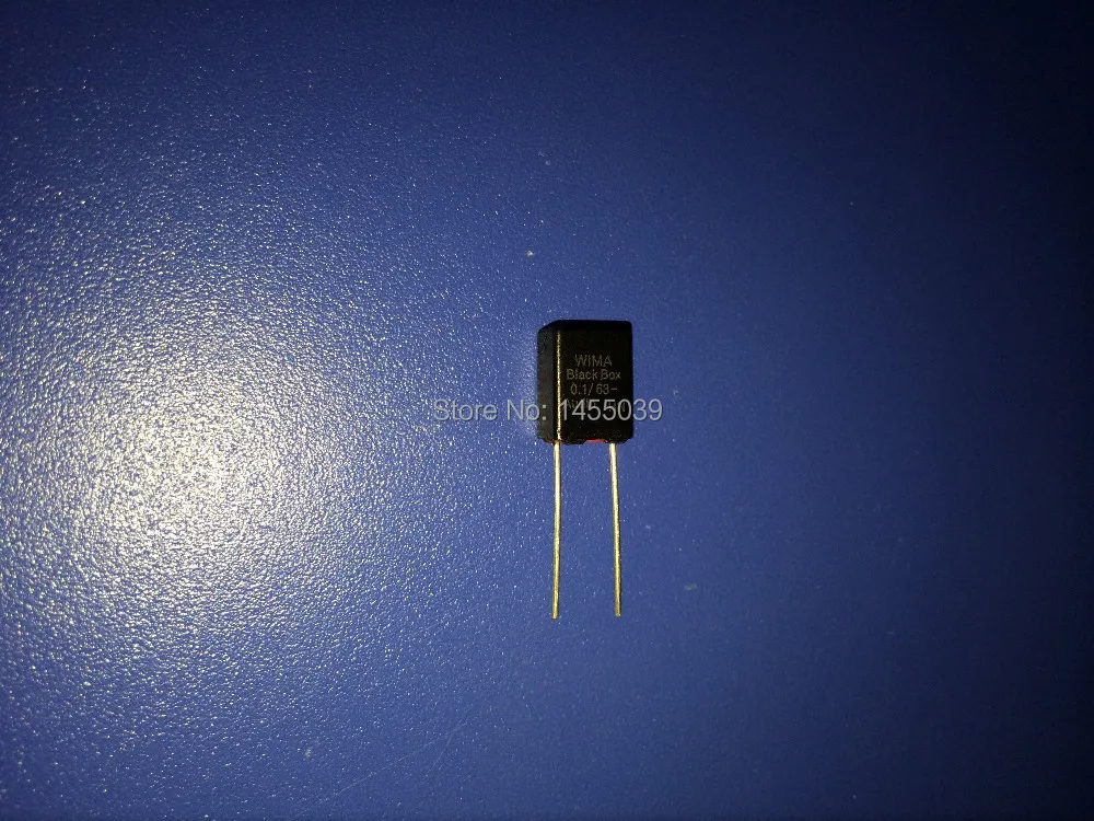 {무료 배송} {원래} {4 개} WIMA 블랙 박스/0.1 미크로포맷/63 볼트/약속/필름 콘덴서/오디오 하이파이 ...