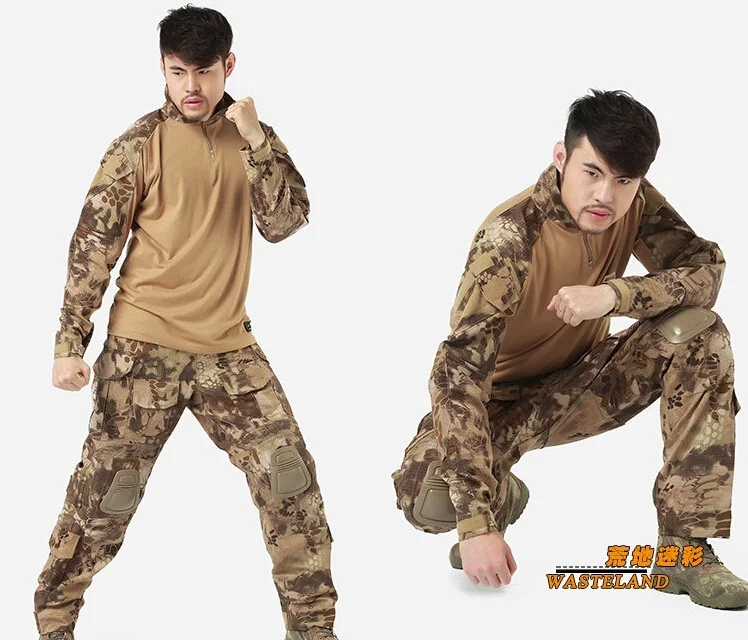 PYTHON Camouflage Frog Suit Airsoft US Army Military Uniform Tactical ...
