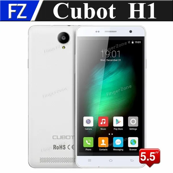 Original black CUBOT H1 5.5" IPS HD MTK6735P Quad Core Android 5.1 4G ...