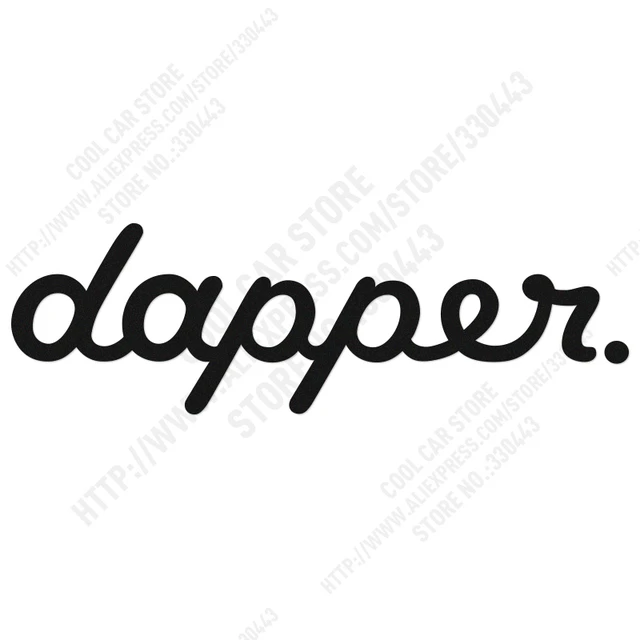 Dapper Sticker Font