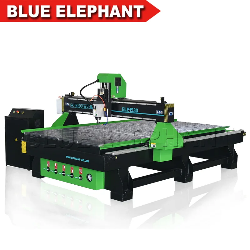 Blue Elephant 1530 CNC Router Manual Tool Changer/Wood Working CNC ...