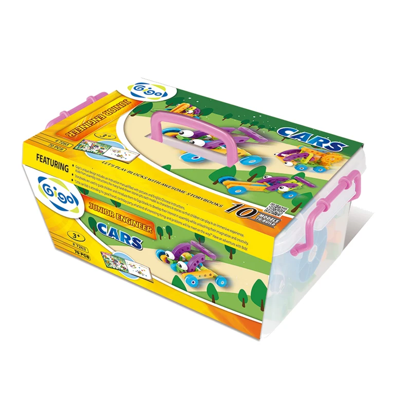 Gigo New 70 pcs 10 models Building Blocks Set Toy Cool Cars to develop ...