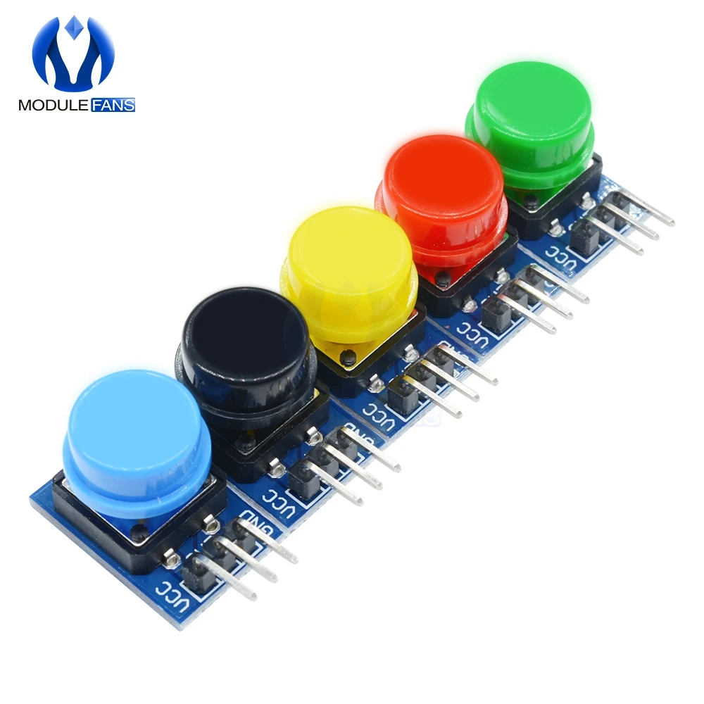 25pcs 12x12mm Big Key Module Big Button Module Light Touch Switch Module For Arduino Raspberry 