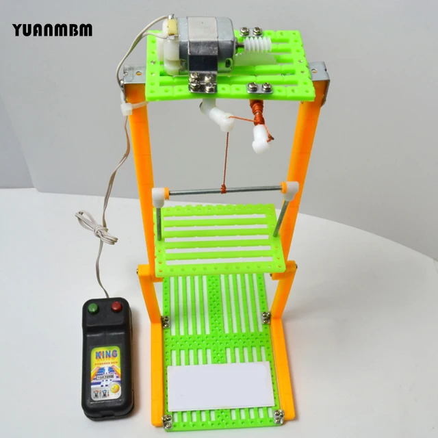 Elevator toy model/line lift/scientific physics experimental ...