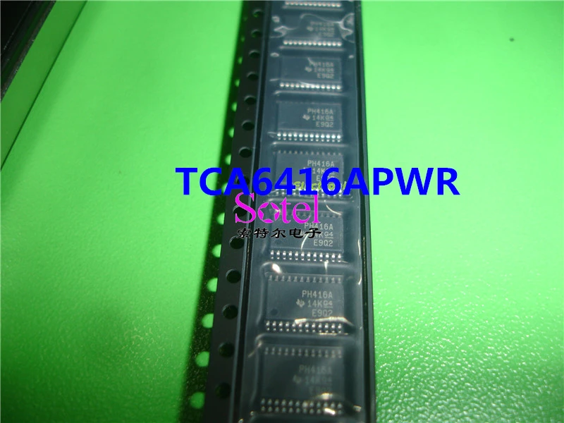 Free Shipping! 10PCS New Original TCA6416APWR TCA6416APWR TCA6416A PH416A TSSOP24 I2C/SMBus GPIO ...