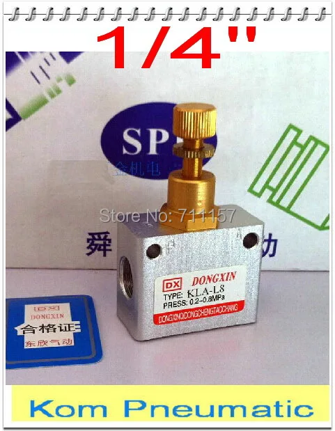 1-4-Thread-KLA-08-Speed-Control-Flow-Control-Valve-Pneumatic-Shuttle ...