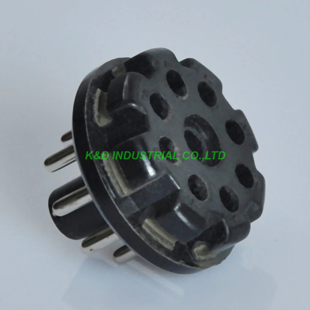 4pcs 8Pin Bakelite tube socket Octal Pin Plug Base For Guitar Amplifier ...