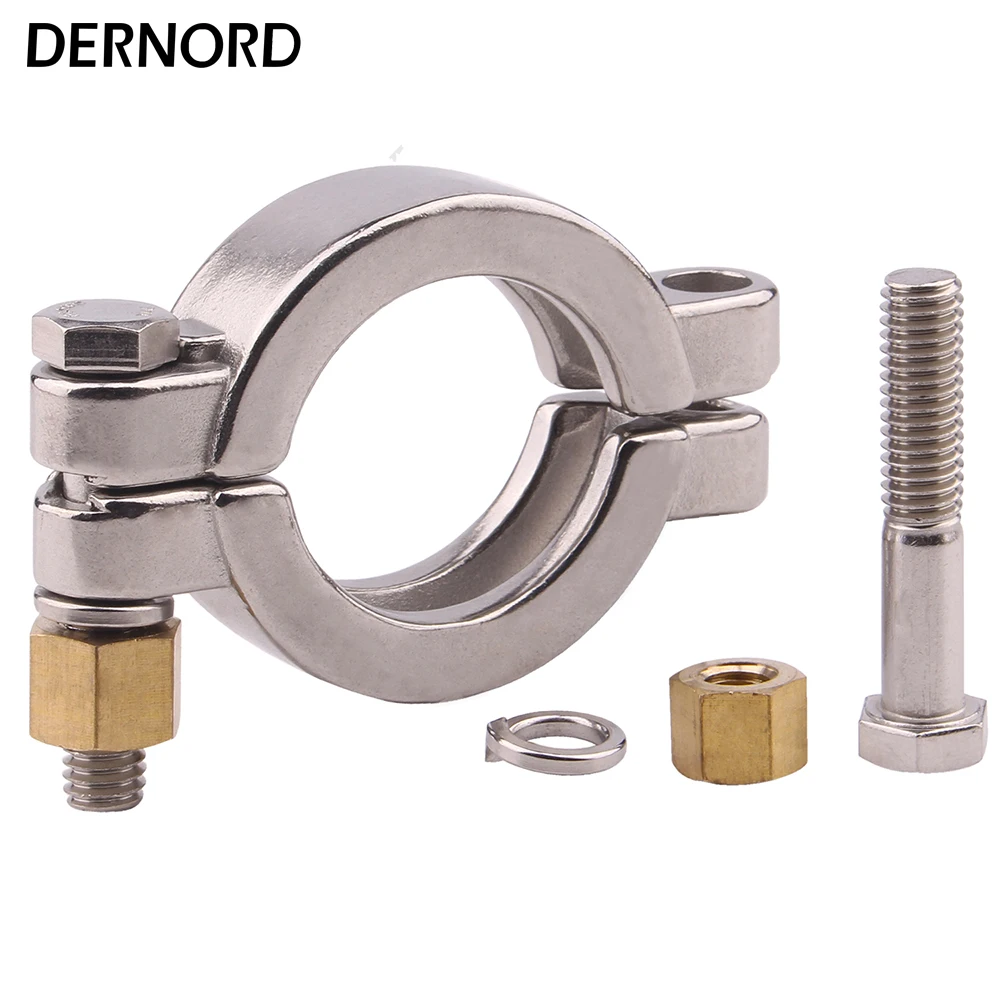Dernord 2'' Sanitary Tri Clover High Pressure Bolted Tri Clamp Clover ...