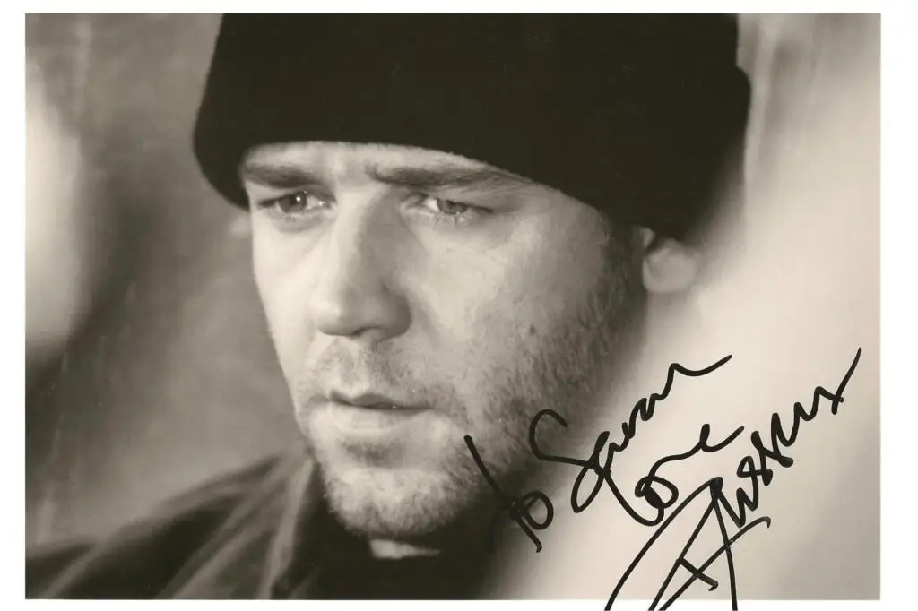 Russell crowe signed autographed photo Collectibles Art & Collectibles ...