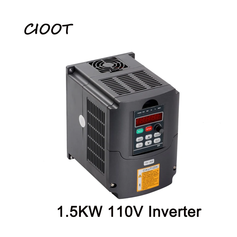 1.5kw HY frequency inverter for motor 110v AC 400hz for cnc milling ...