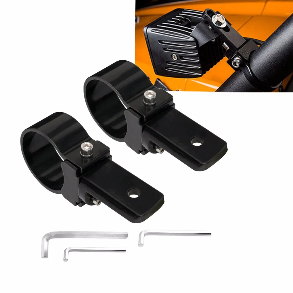 2" Inch 51mm Mount Bracket Clamp Bull Bar Grille Guard Tube Roof Rack ...