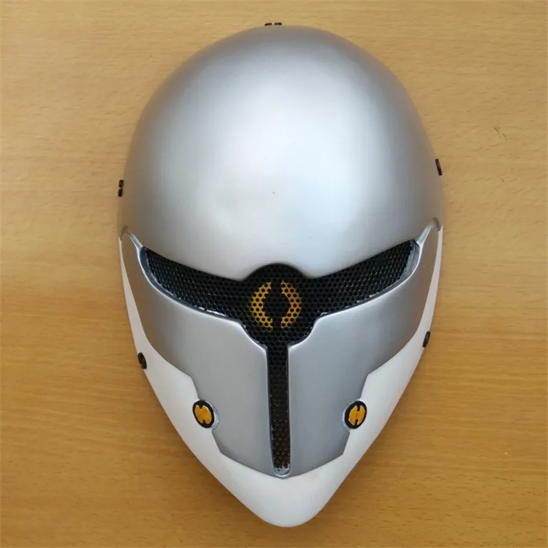 Metal Gear Solid Mask Helmet Halloween Cosplay Gray Fox Horror Helmet ...