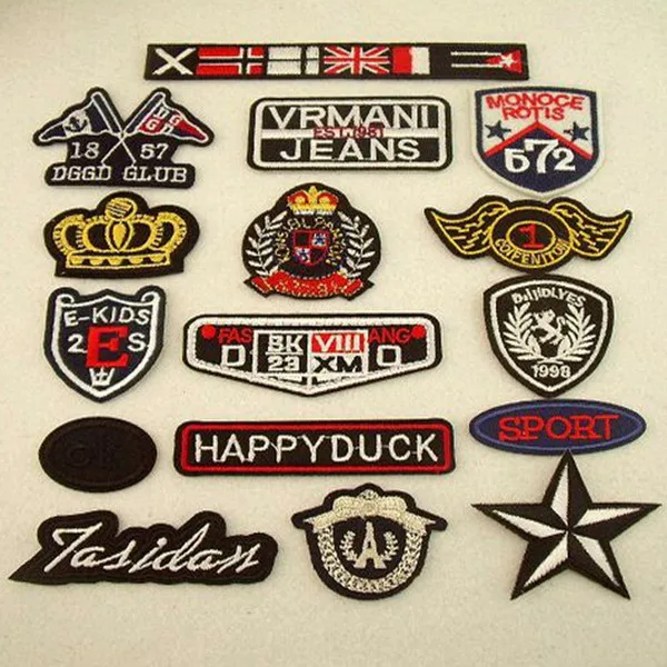 3D embroidery sew/pin on cloth badge Patches fabric badges patch/mend ...