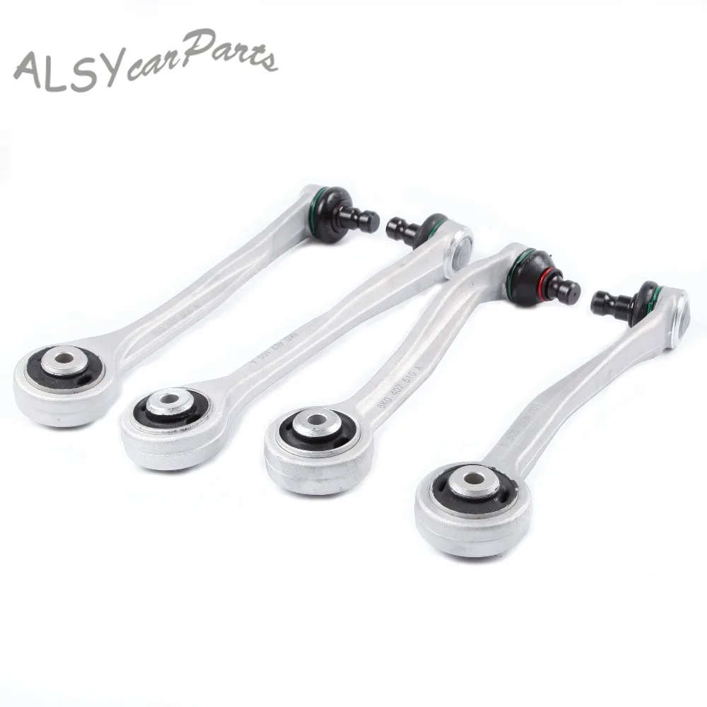 YMM 8K0 407 509 A 4 piezas, Control de suspensión de aluminio, brazo de ...