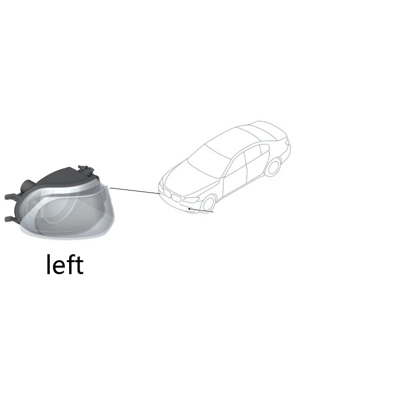 Передняя противотуманная фара для BMW серий 7 F02 730Li 740Li 750Li ...