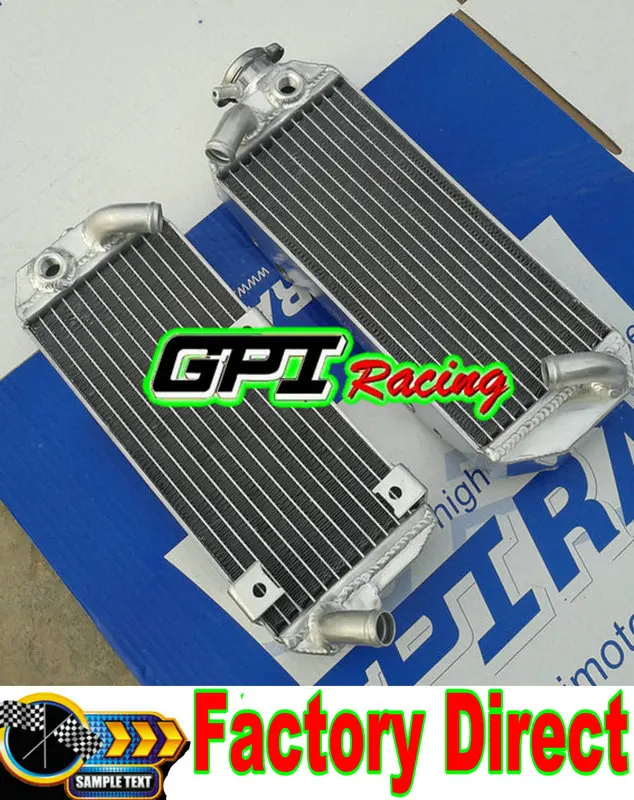GPI aluminum racing Radiator for Suzuki DRZ400S/DRZ400SM 2000 2014 2001 ...