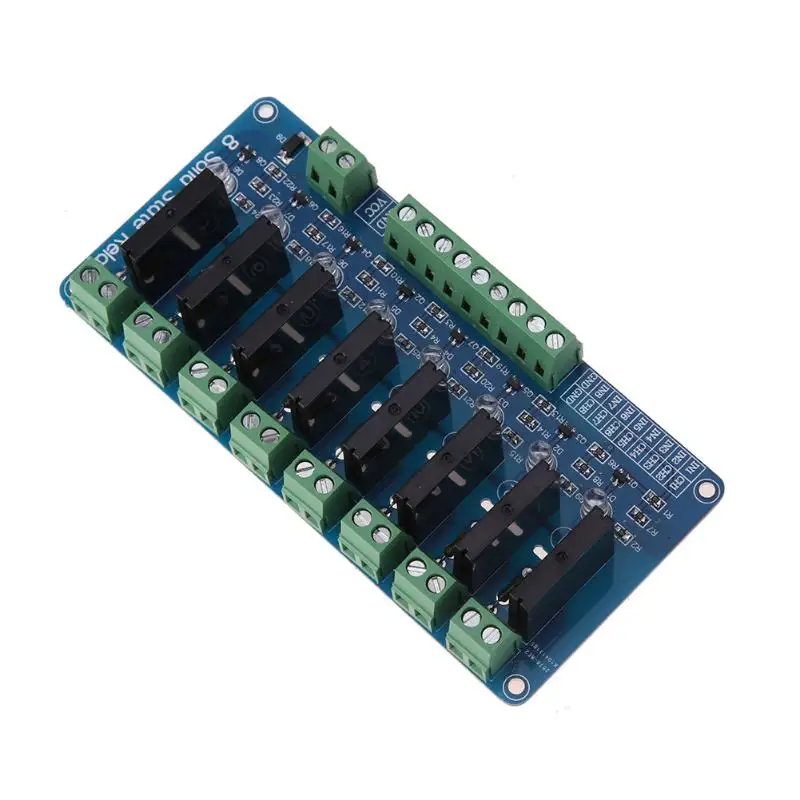 250V 2A High Level 8 Channel For OMRON SSR Relay G3MB-202P Solid State ...